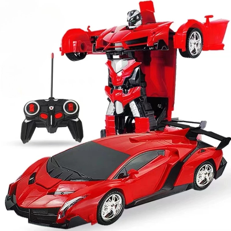 Remote Control Transformation Car 1:18 Robot Model Deformation Truck RC ...