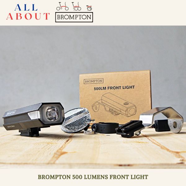 AAB BROMPTON 500 Lumens Front Light with bracket by CatEye Brompton Bicycle Accessories | Shopee ...