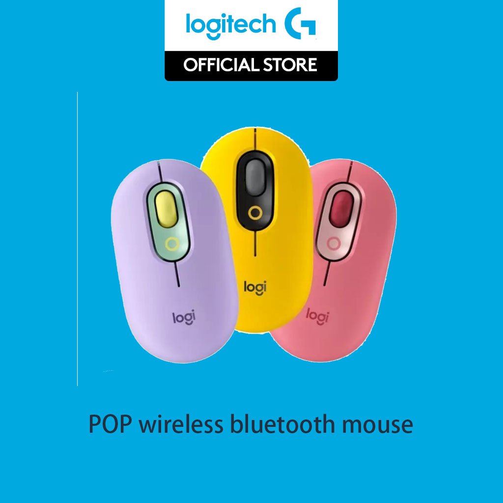 Logitech POP MOUSE wireless Bluetooth mouse high value silent office ...