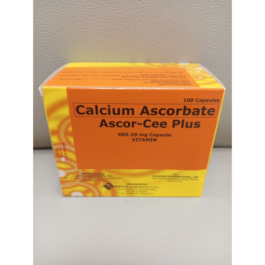 Ascorbic Acid as Sodium Ascorbate plus Zinc ASCOR-CEE / IMMUMAX ...