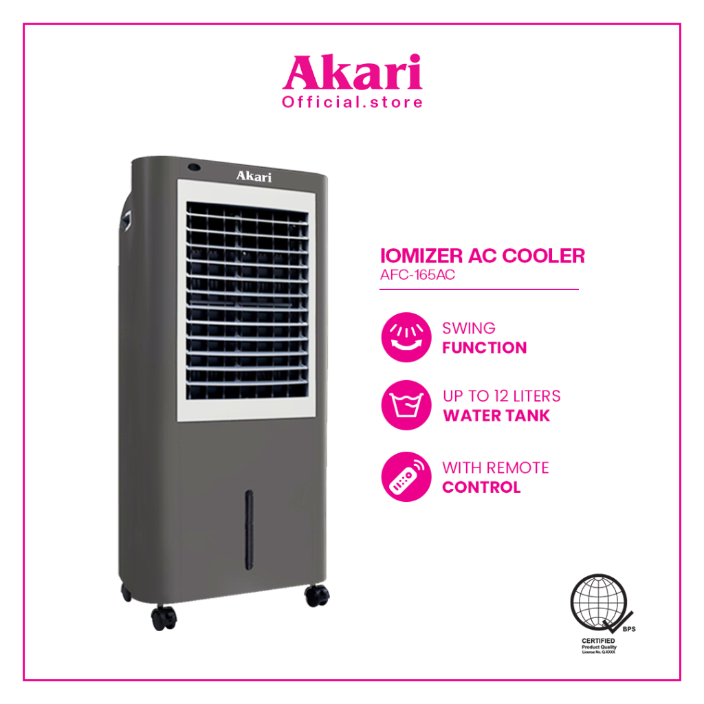 Akari Ionizer AC Cooler with Remote Control (AFC-165ACG) | Shopee ...