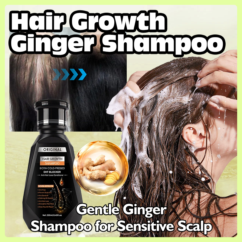 Original Ginger Hair Grower Shampoo For Woman Fast Hair Growth Hair ...