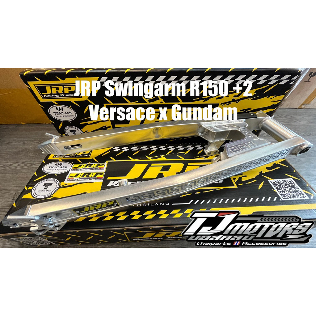 JRP CNC Versace x Gundam Swingarm for Suzuki Raider150 (+2) | Shopee ...