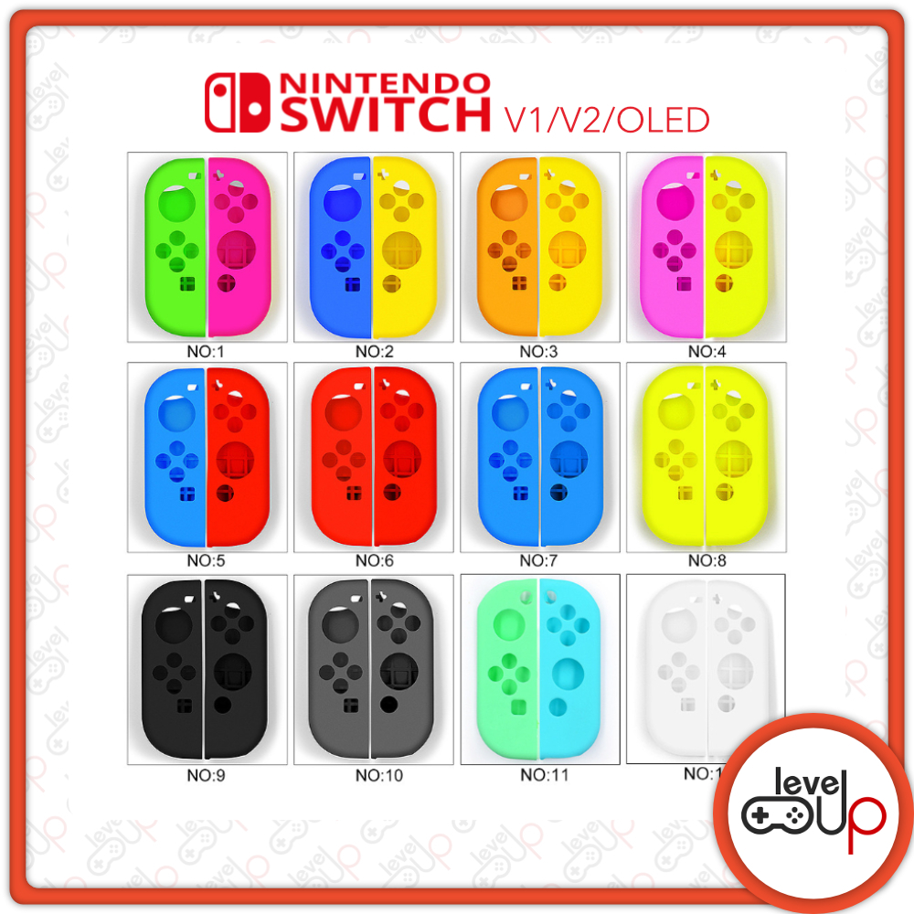 Nintendo Switch V1 V2 OLED Joy-Con Joy Con JoyCon Controller Anti-Slip ...