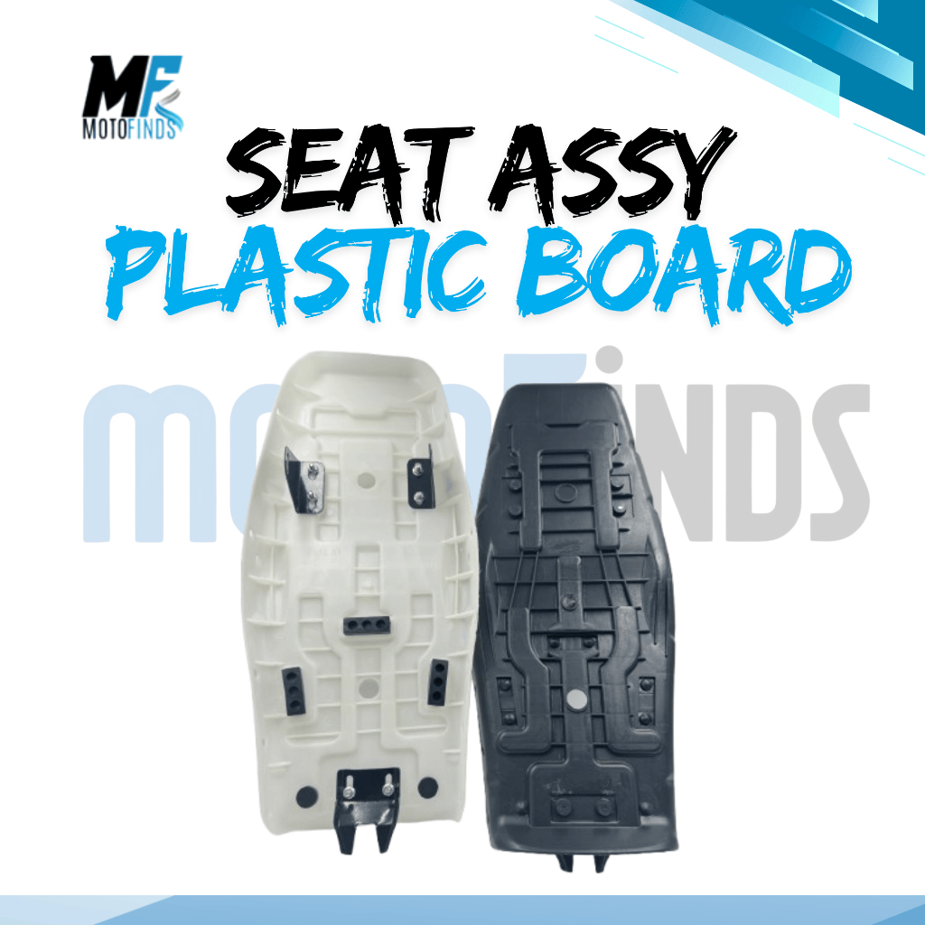SEAT ASSY PLASTIC FRAME FOR TMX155/TMX125/RUSI WHITE BLACK MOTORCYCLE ...