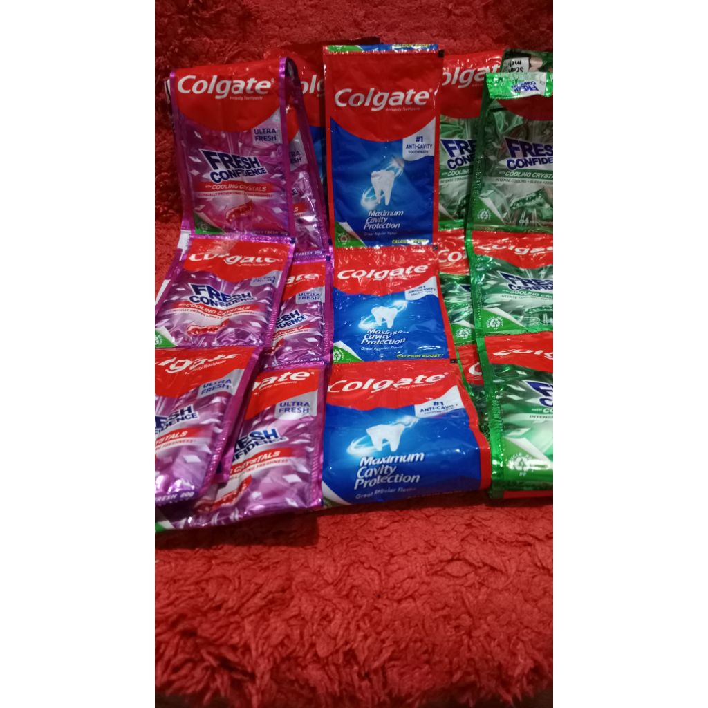 Colgate Anti Cavity toothpaste sachet | Shopee Philippines