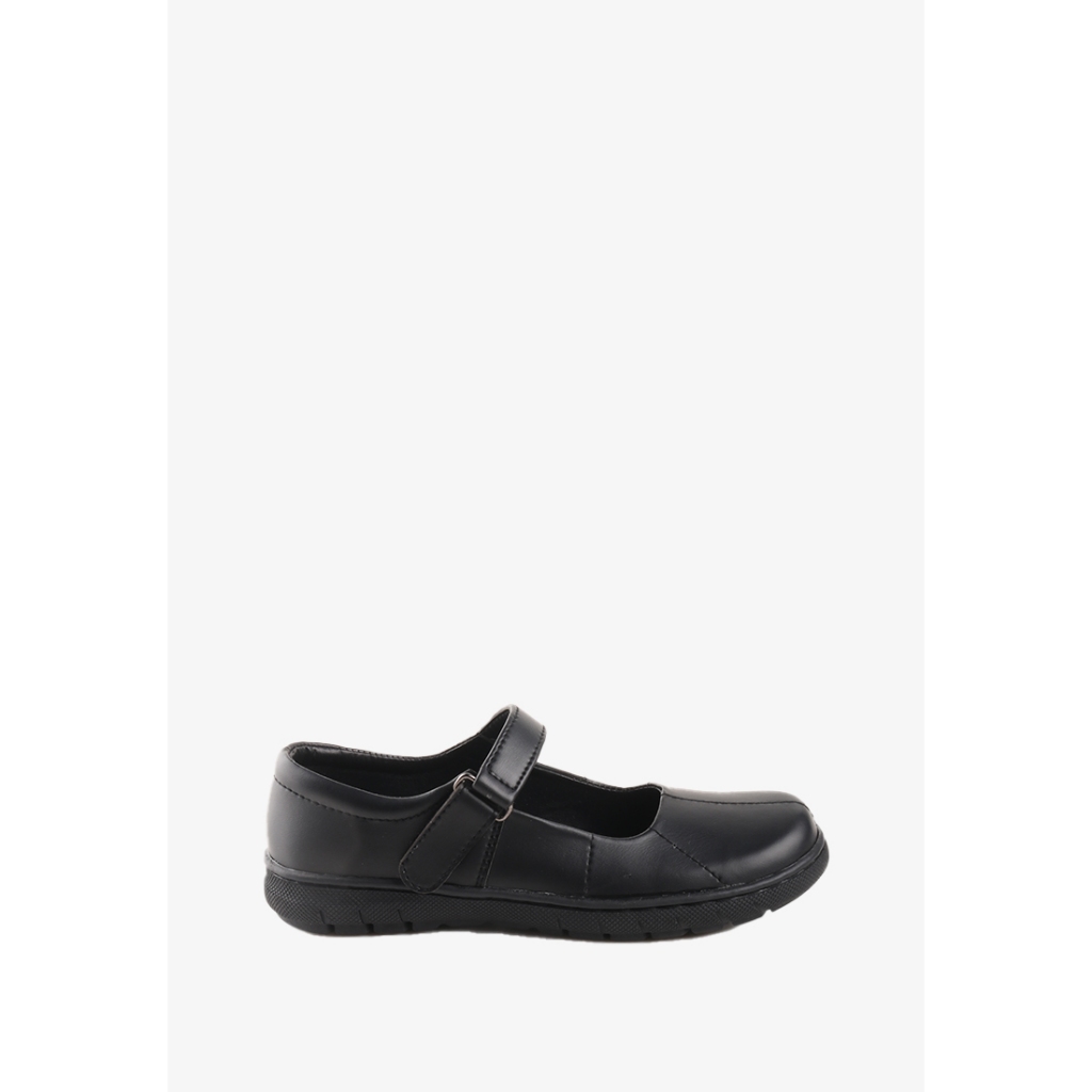 Otto 41700043 Luna Girls School Black Shoes | Shopee Philippines