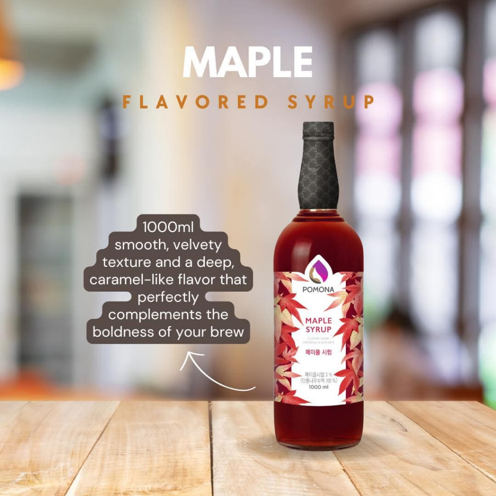Pomona MAPLE SYRUP 1000ml | Shopee Philippines