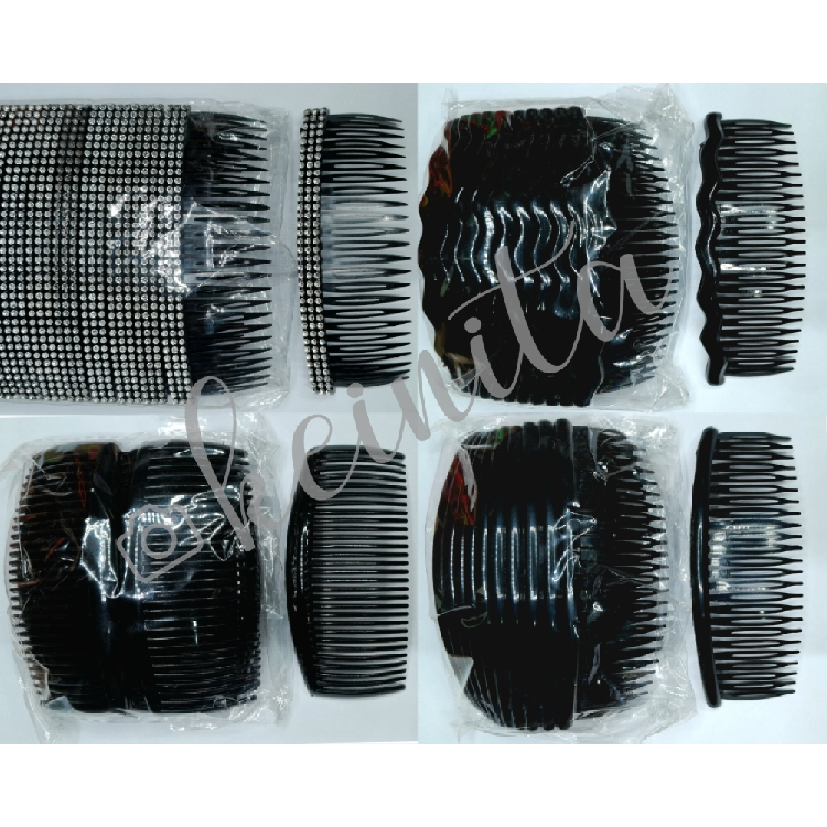 PAYNETA Plastic Hair Side Comb Black 1PC | Shopee Philippines