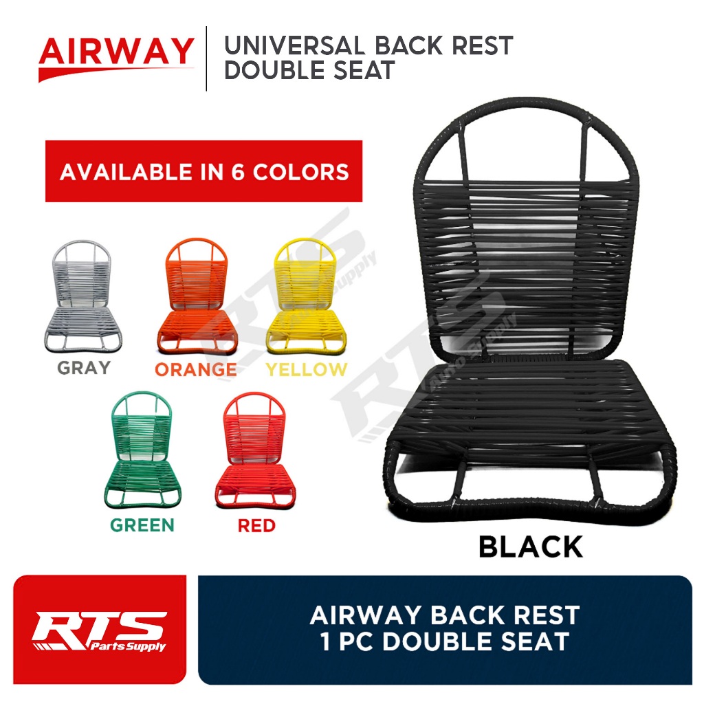 Airway Universal Back Rest For Car Seat / Office Chair Backrest ...