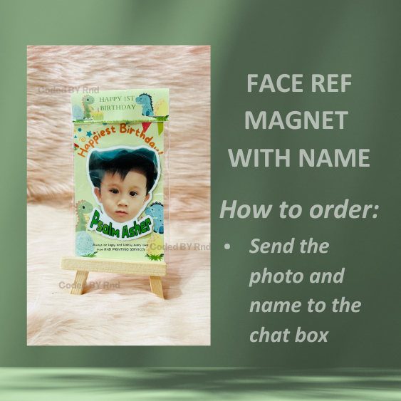 REF MAGNET SOUVENIR FOR BIRTHDAYS, WEDDINGS OR ANY OCCASION | Shopee ...