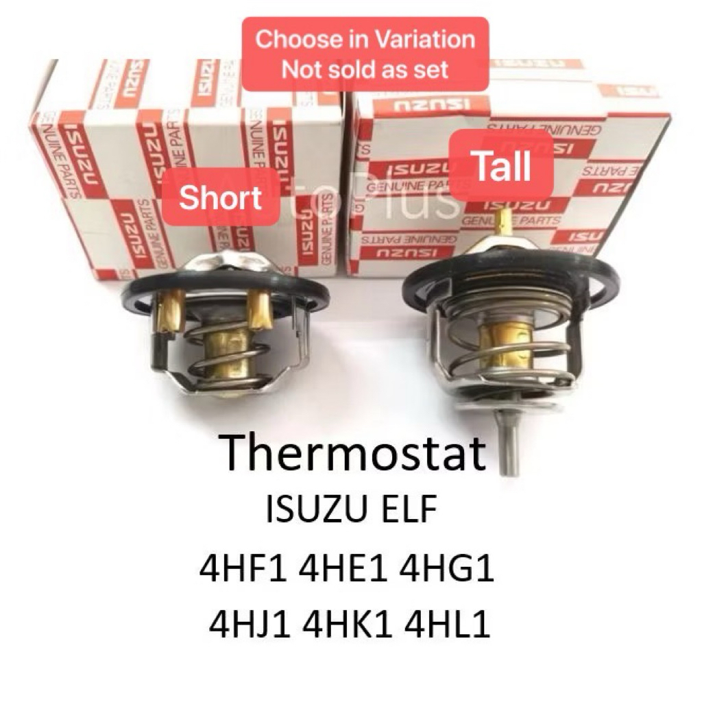 Isuzu Genuine Parts Thermostat for ELF NKR: 4HF1 4HE1 4HG1 4HJ1 4HK1 ...