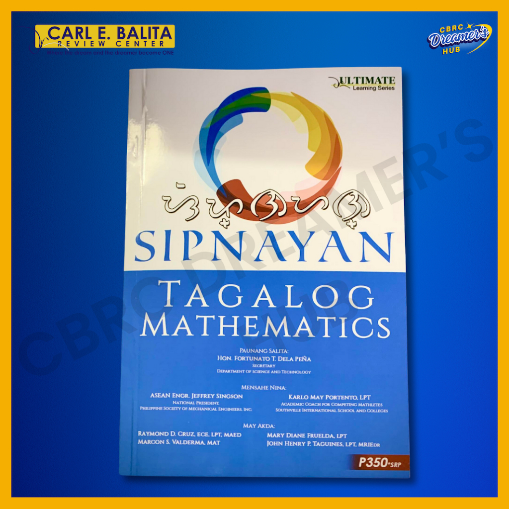 SIPNAYAN Tagalog Mathematics (New 2023 edition) | Shopee Philippines