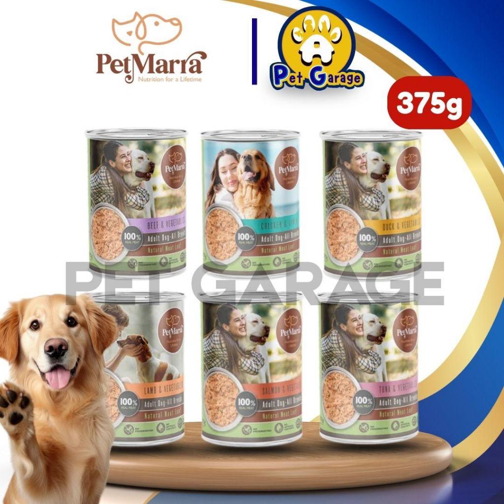 375g PetMarra Pet Marra All Stages Adult Puppy Natural Meat Loaf Adult ...
