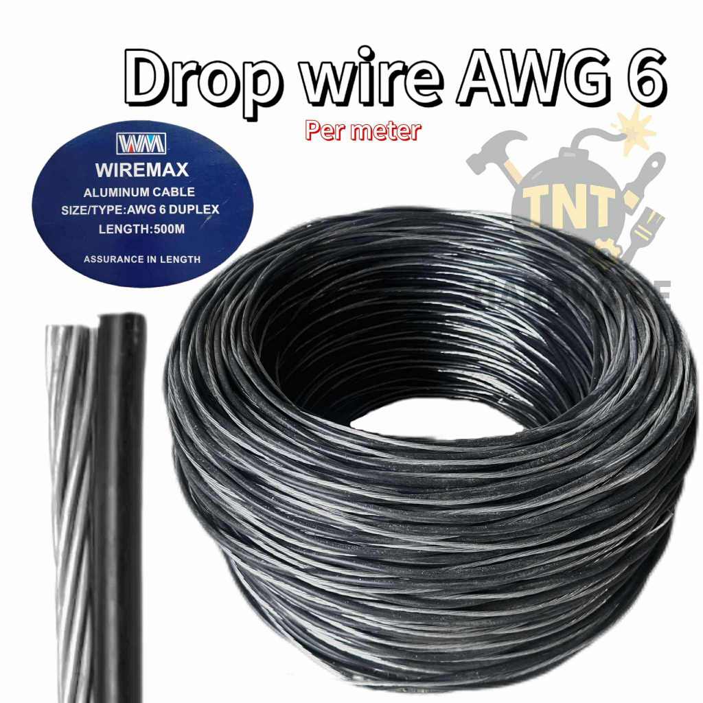 Wiremax Locally Made Duplex Drop Wire ACSR Service 6/7 14mm 20-100 ...
