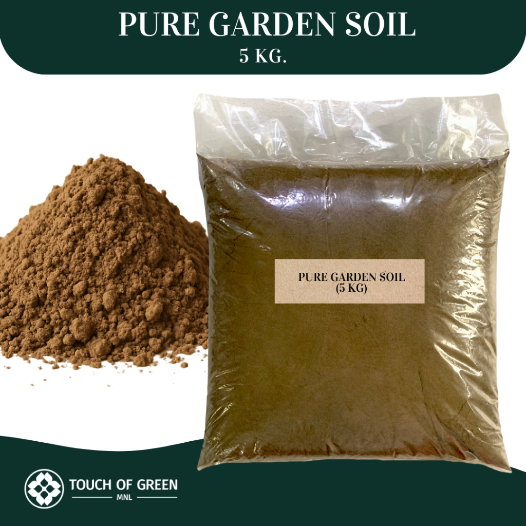 PURE GARDEN SOIL 5kg. | TOPSOIL | READY TO USE | All-Natural, Screened ...