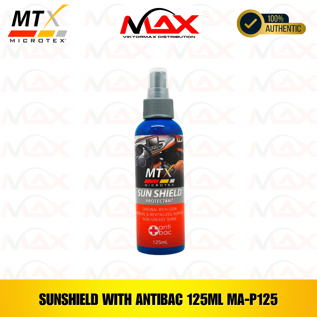 MICROTEX SUN SHIELD With ANTIBAC 125ML MA-P125 | Shopee Philippines