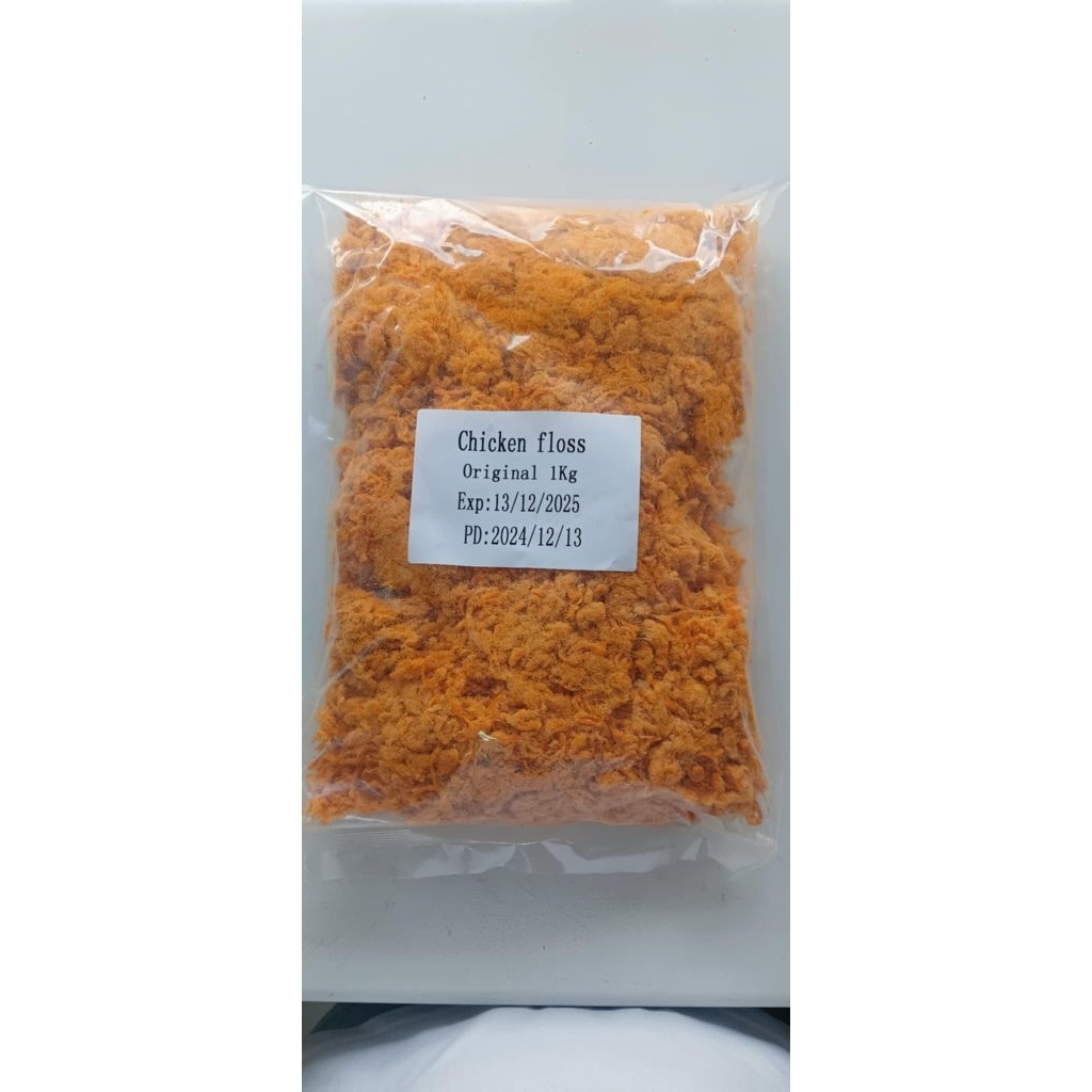 PREMIUM CHICKEN FLOSS 1 KILOGRAM (MEAT FLOSS) EXPIRY SEPT 2026 | Shopee ...