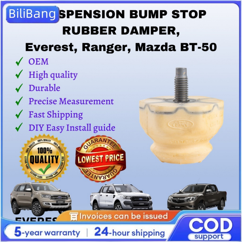 SUSPENSION BUMP STOP EB3C3A016AA RUBBER DAMPER, Everest 2016-2021 ...