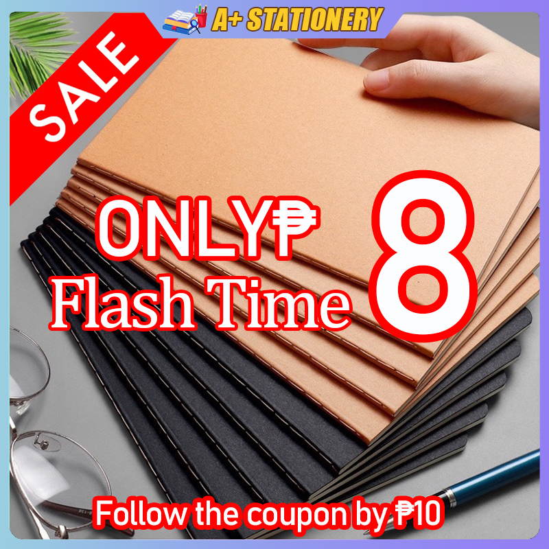 【On Hand】 1PC A5/B5/A4 Craft Notebooks Lined Grid Blank 36 Sheets ...