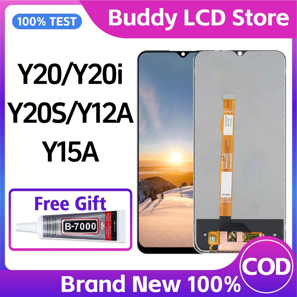 [Brand New] LCD For VIVO Y20/Y20i/Y20S/Y20T/Y12A/Y15A/Y12S/Y15S Display ...