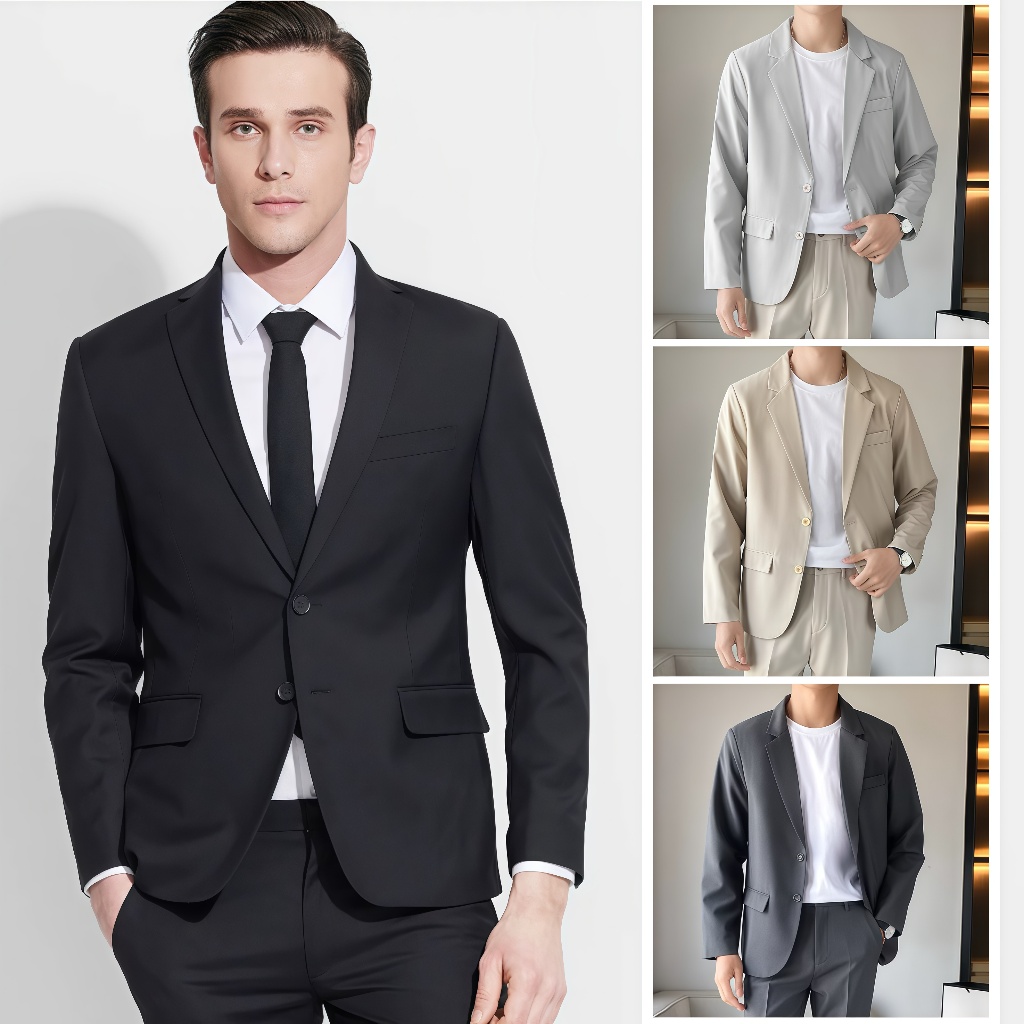 Formal Business Elegant Jacket Suit Wedding Tuxedos Preferred Blazer ...