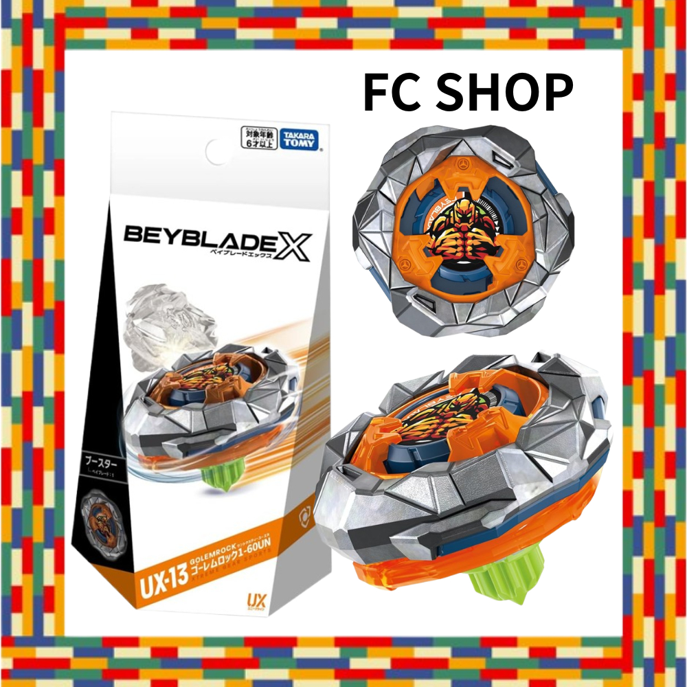 BEYBLADE X UX-13 Booster Golem Rock 1-60UN | Shopee Philippines