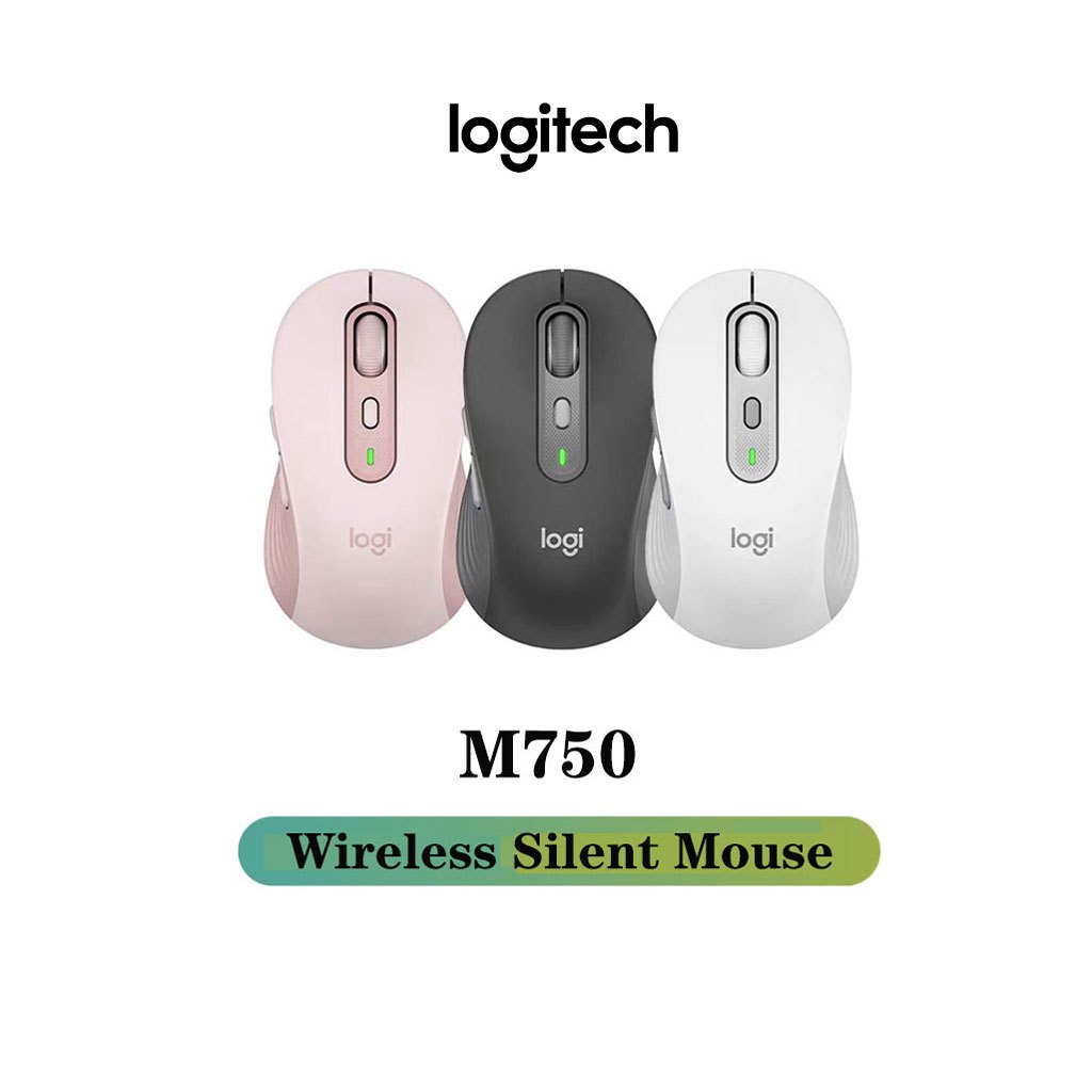 Logitech mouse M750 silent mouse wireless mouse Bluetooth mouse work ...