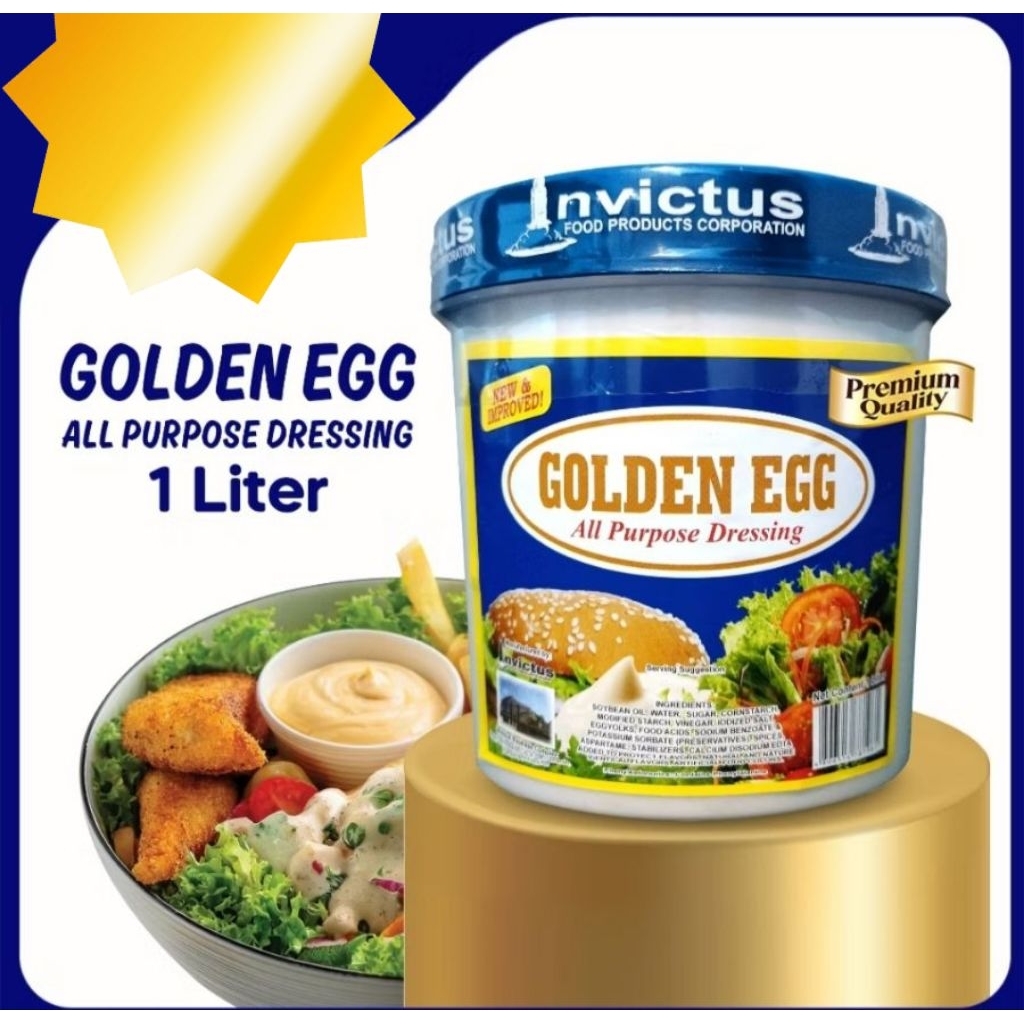 Invictus Golden Egg Mayo 3.5L | Shopee Philippines