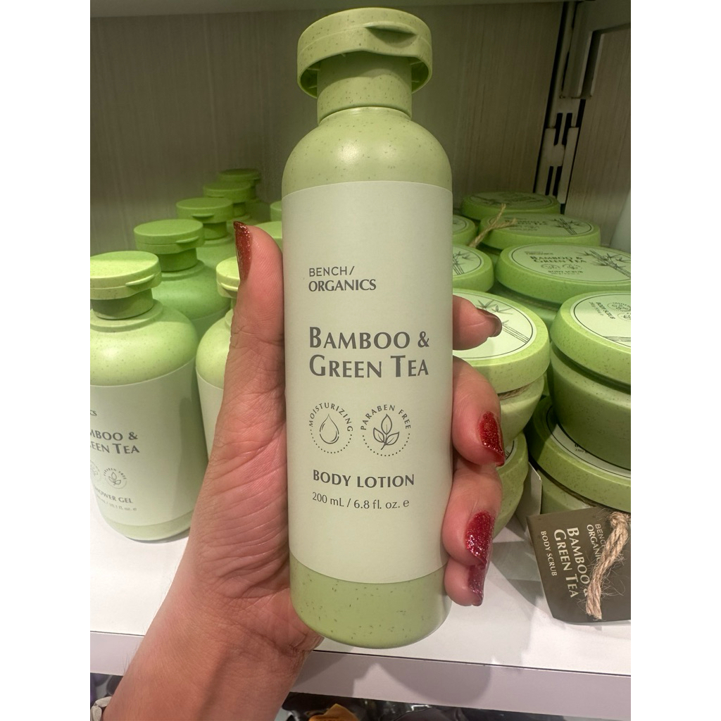 BENCH ORGANICS BAMBOO & GREEN TEA BODY LOTION 200ML | Shopee Philippines