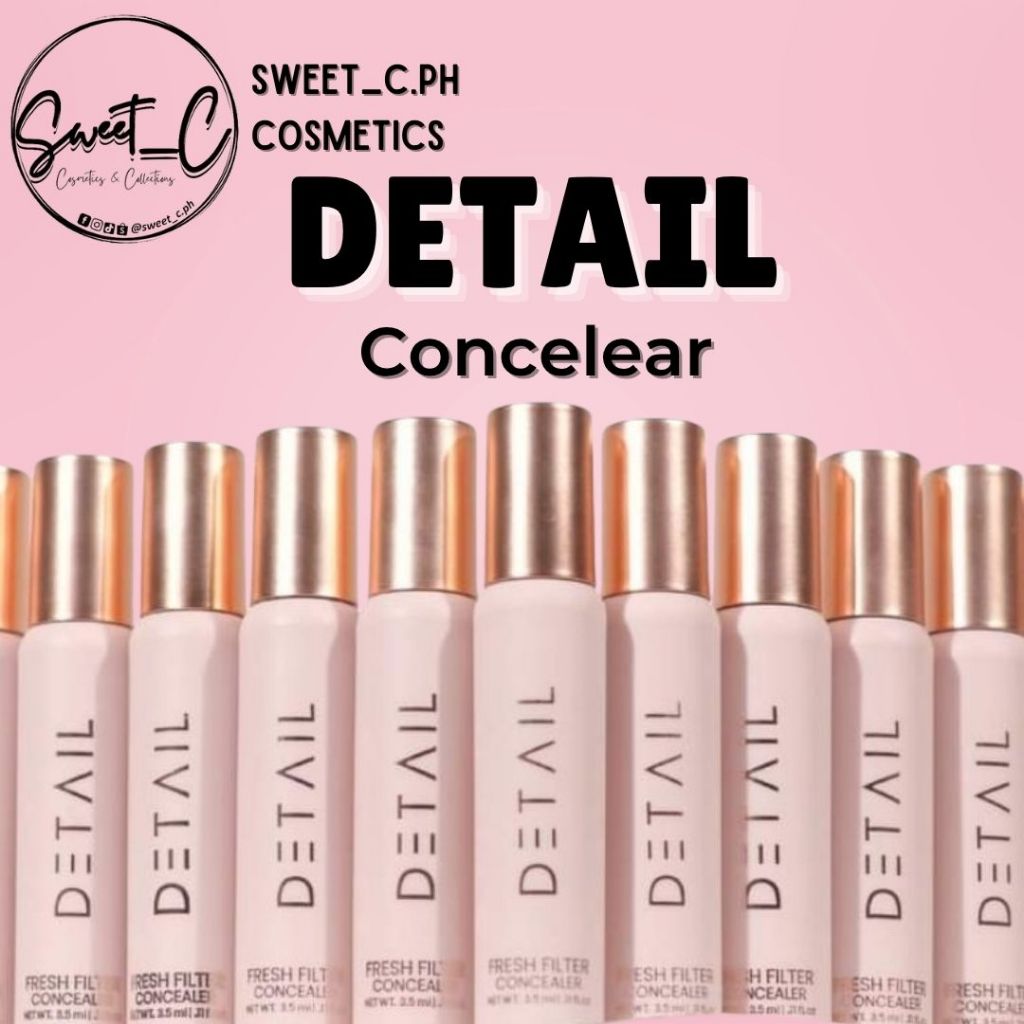 Detail Cosmetics Fresh Filter Concealer | Shopee Philippines