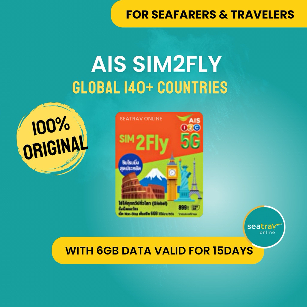 AIS SIM2Fly Global (146 countries) | Shopee Philippines