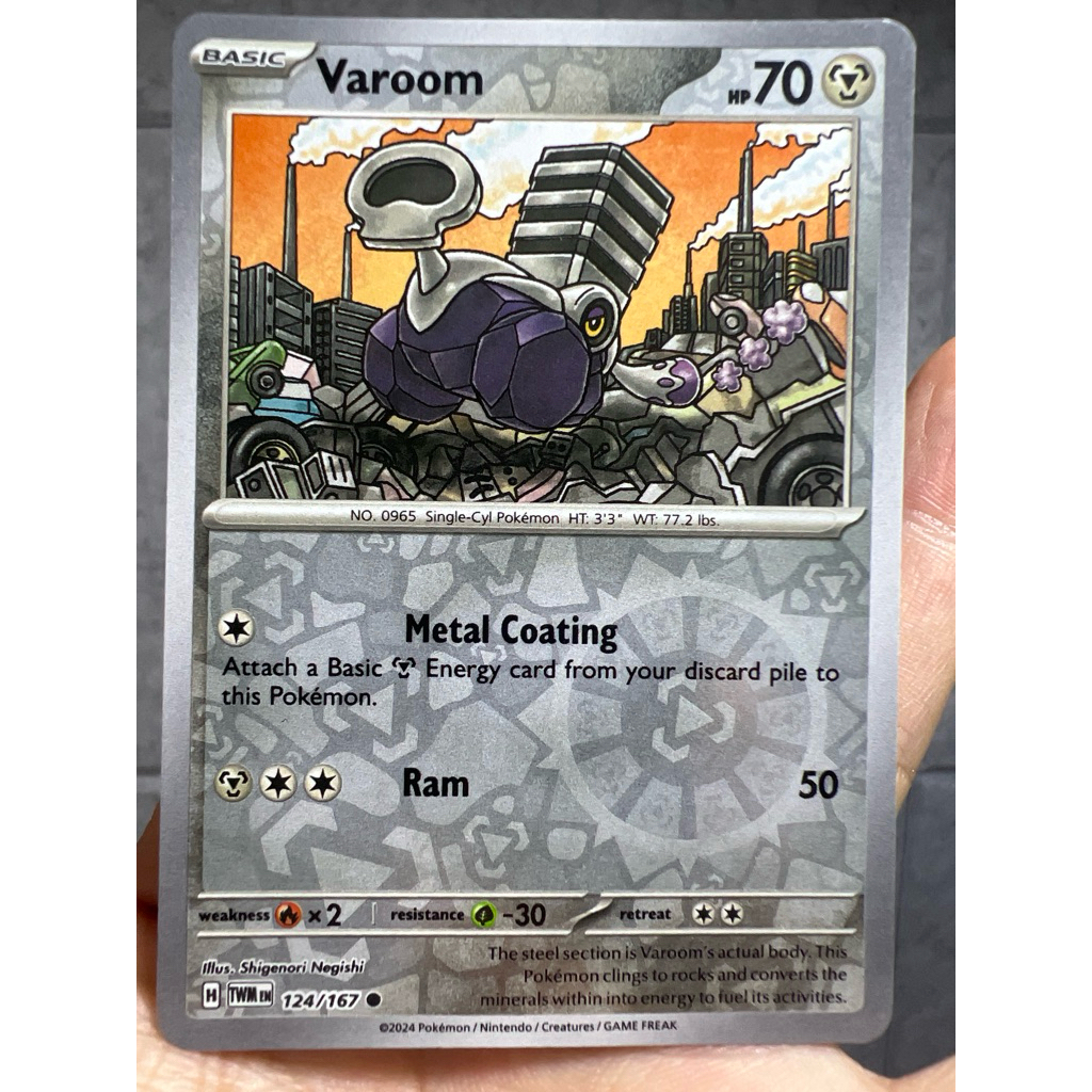 Varoom - 124/167 - Twilight Masquerade - Pokemon TCG | Shopee Philippines