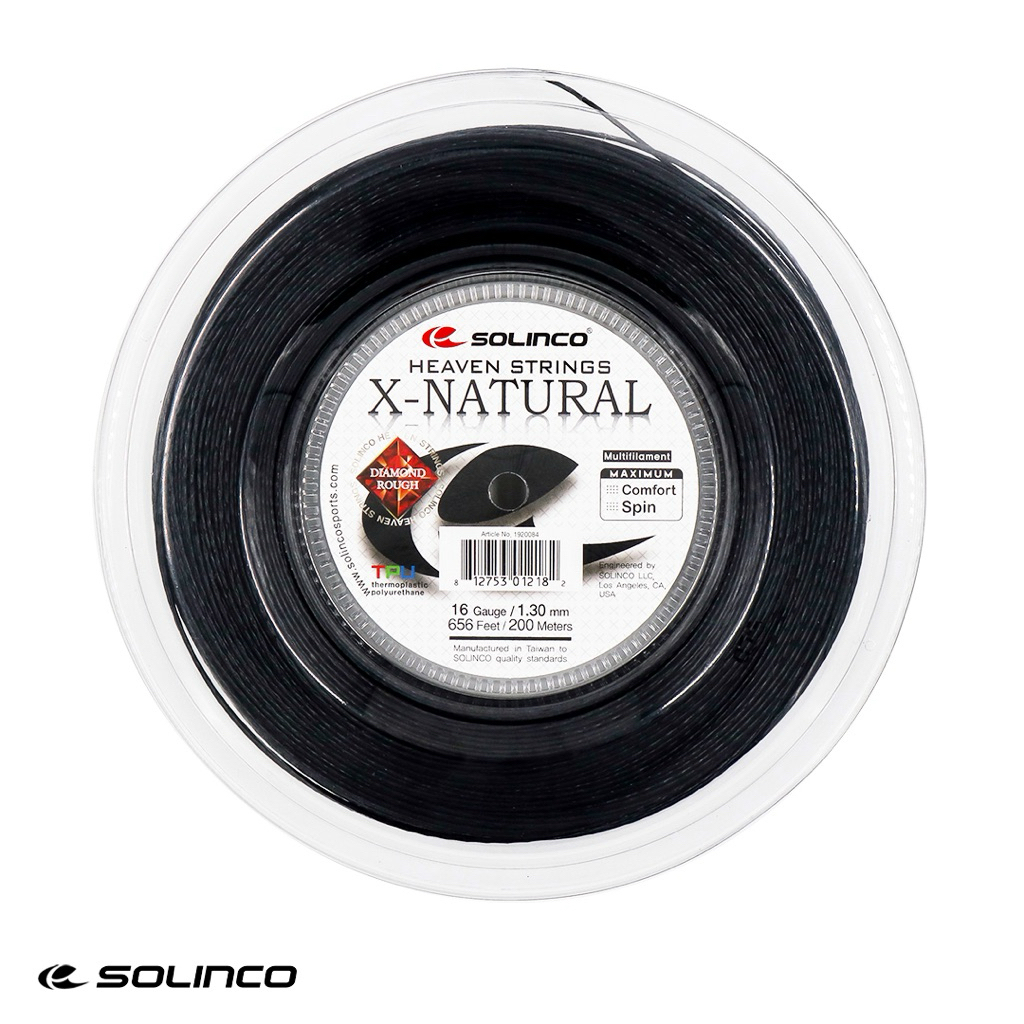 Solinco Tennis String X-Natural 16 Reel (1.30 mm) | Shopee Philippines
