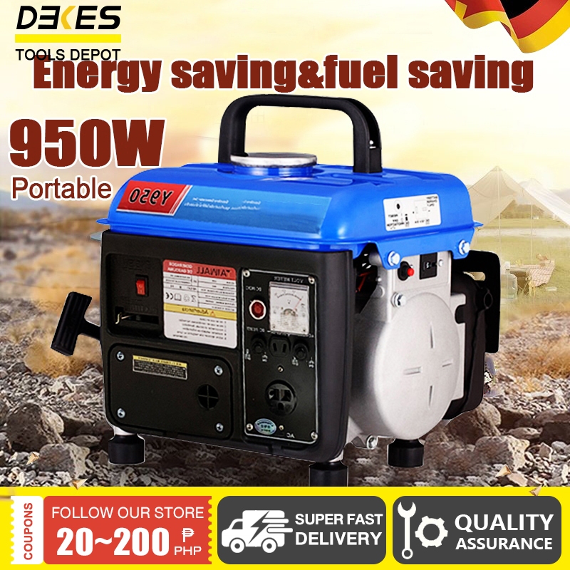 Single Phase Portable Industrial Generators Gasoline 2 Stroke 220v ...
