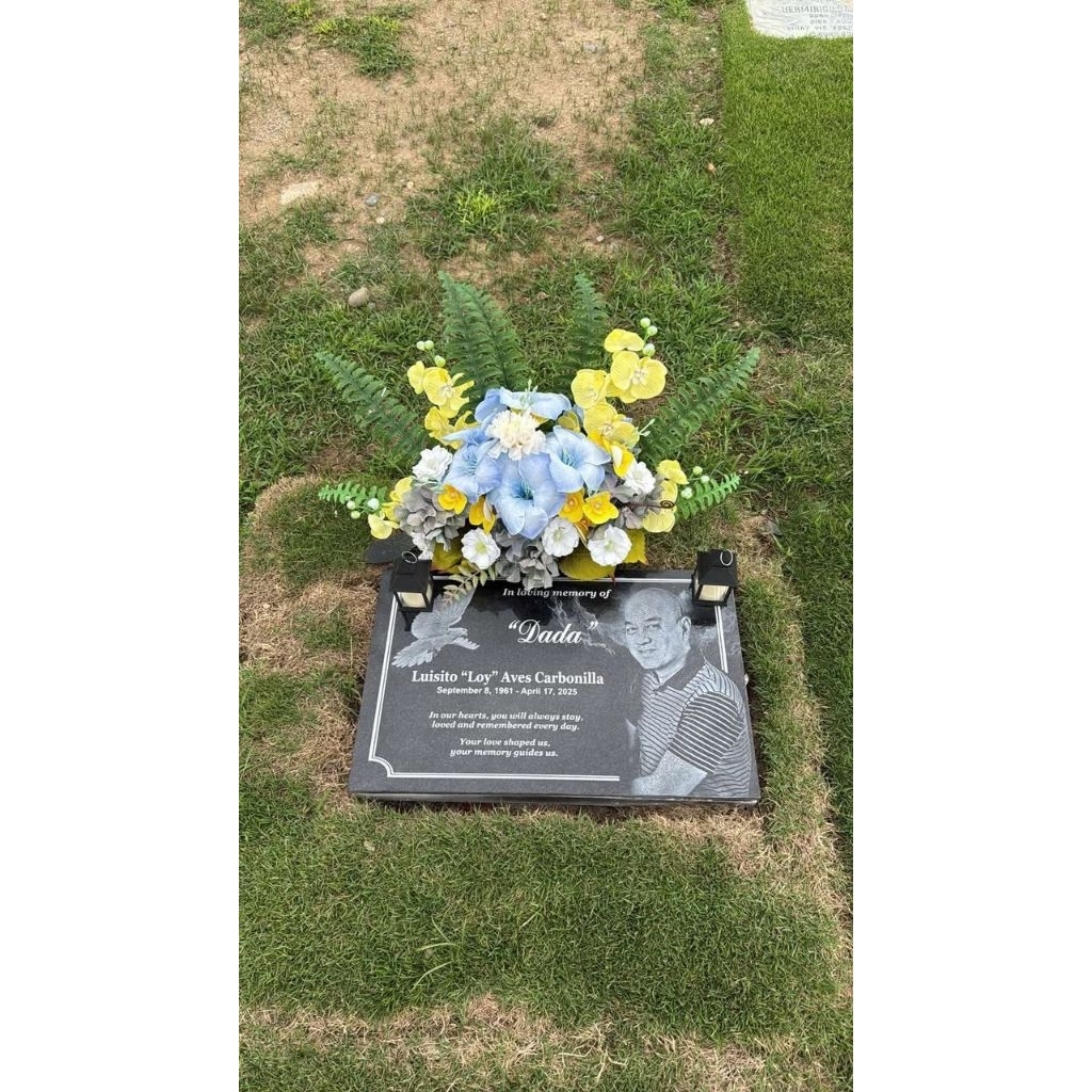 Laser Engraved Lapida GRANITE | Shopee Philippines