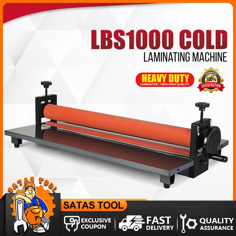 Manual Cold Laminating Machine LBS1000 Cold HeavyDuty Cold Laminator ...