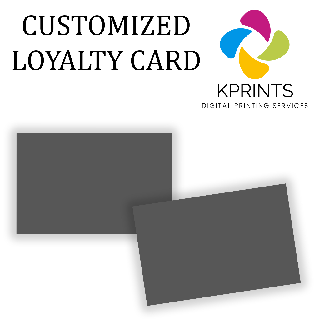Customized Loyalty Card Printing Service | Shopee Philippines