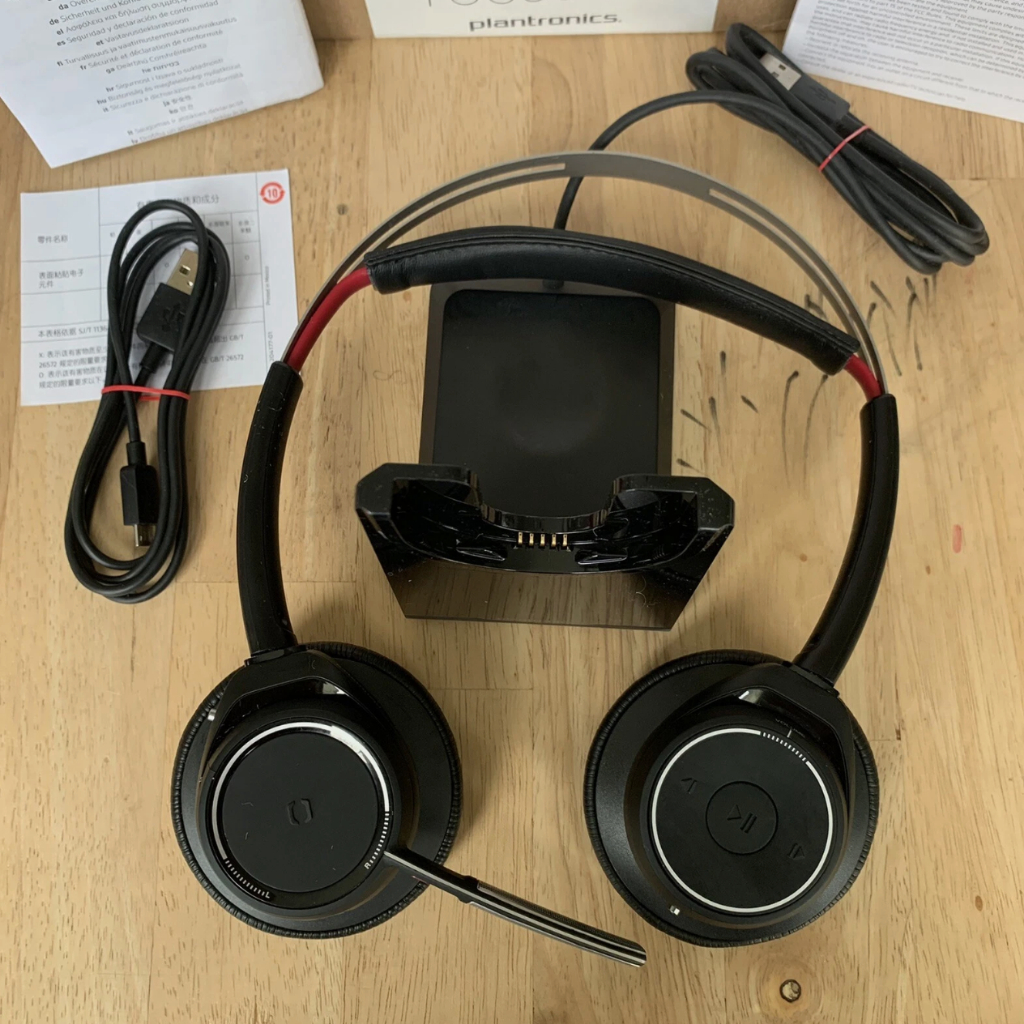 PLANTRONICS I POLY FOCUS VOYAGER 1 | USED | COMPLETE SET | Shopee ...