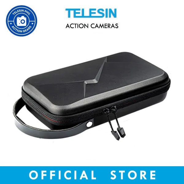 TELESIN Slim Edition Storage Waterproof Adjustable Protective Travel ...