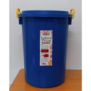 DRUM/WATER CONTAINER 50L,70L,100L, &150L ZOOEY SAKURA DRUM with HANDLE and COVER (stock no.950 ...