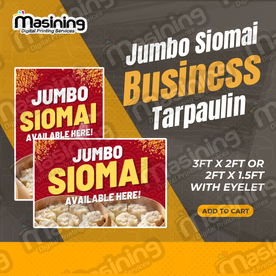 Jumbo Siomai Business Banner Tarpaulin | Shopee Philippines