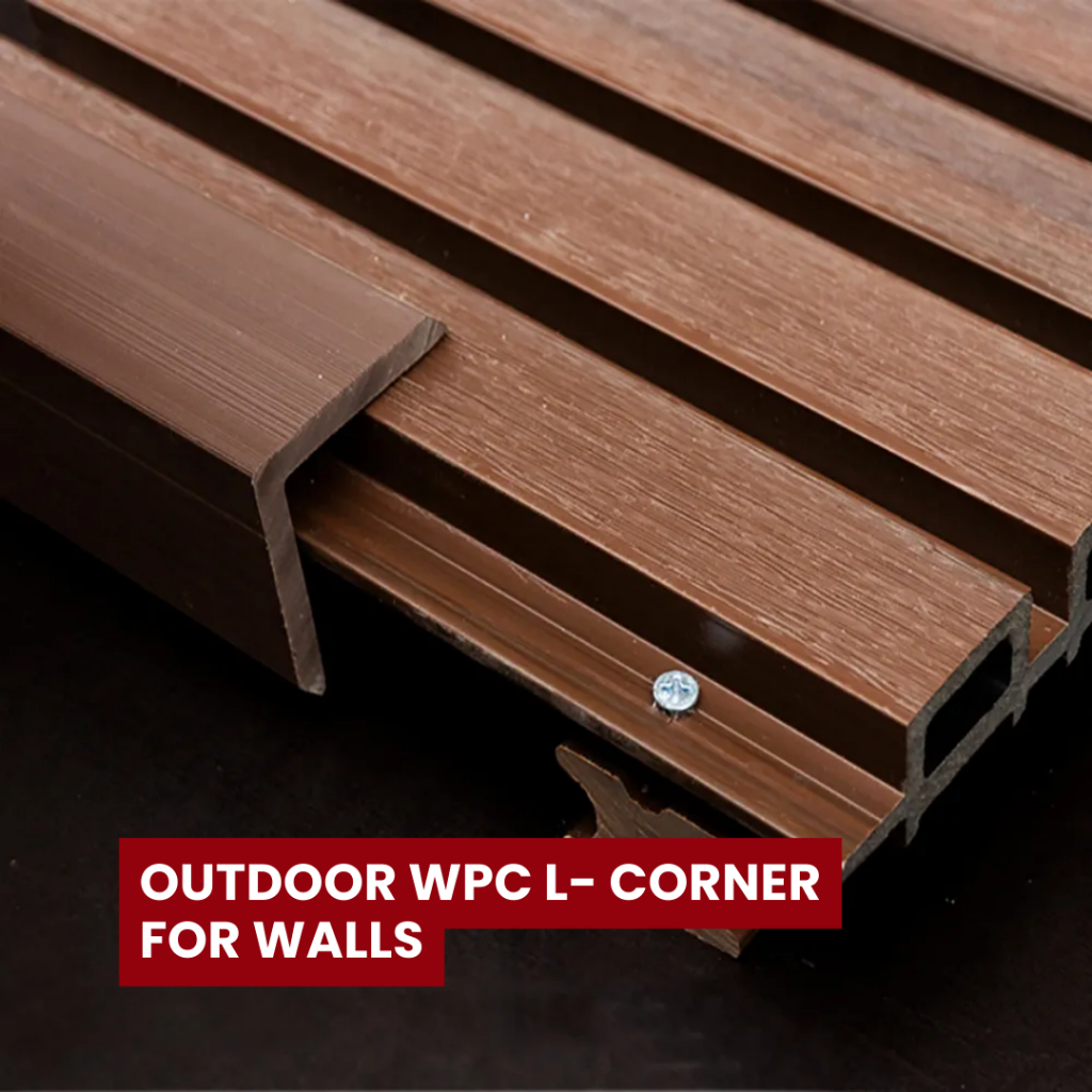 WPC Lcorner / Angle Trim / Edging / Endcap for Indoor and Outdoor ...