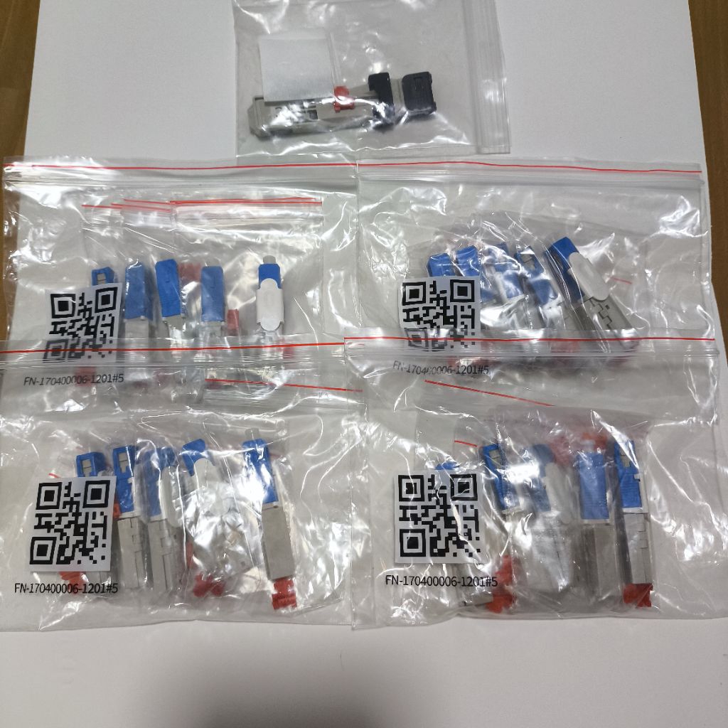 SC CONNECTOR BUTTERFLY FIBERHOME V3 FTTH 20PCS BRANDNEW FREE STRIPPER ...