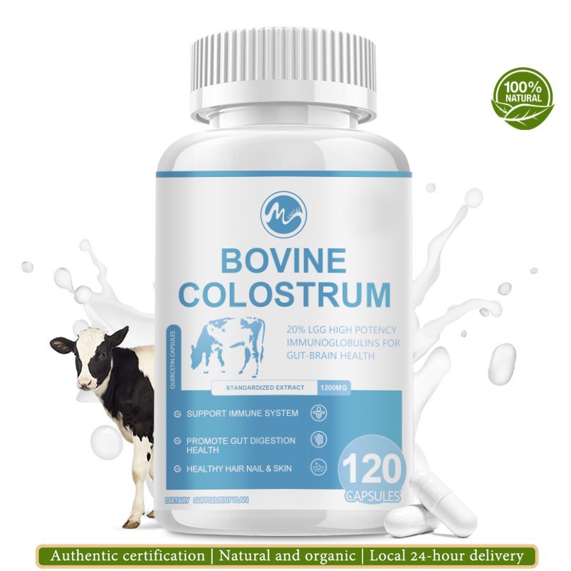 Colostrum 120 Capsules | With Probiotics | Improves Gut Health | Energy ...