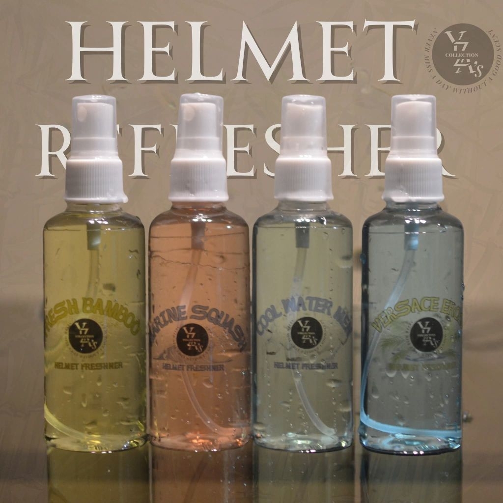 Yza's Collection Helmet Freshener 100ml | Shopee Philippines