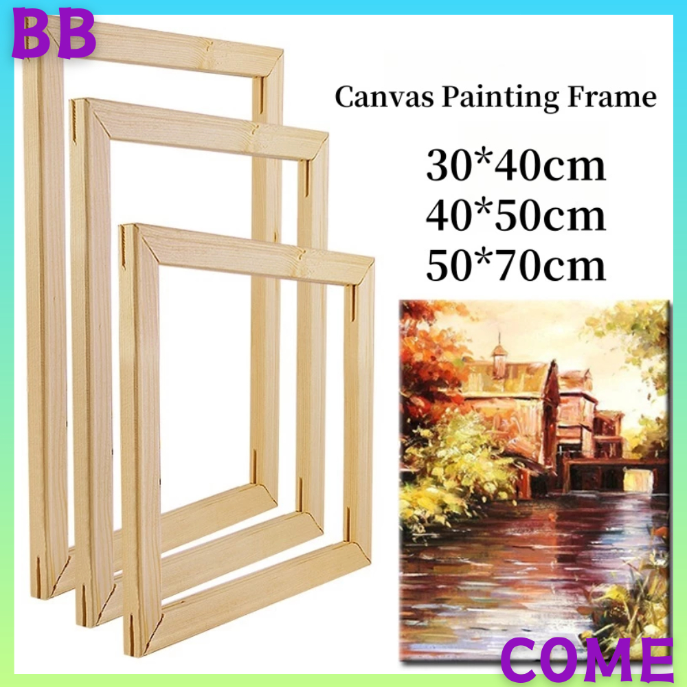 DIY Canvas Frame Painting Frame 30x40/40x50/50x70cm Wall Art Wooden ...
