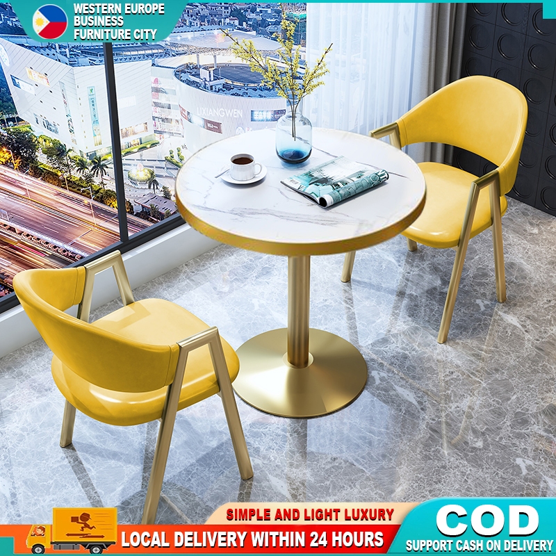 Tea table dining table small apartment table double table table and ...