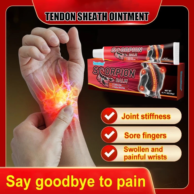 Scorpion Balm Cream Gout Ointment Joint Pain Reliever Cream ...