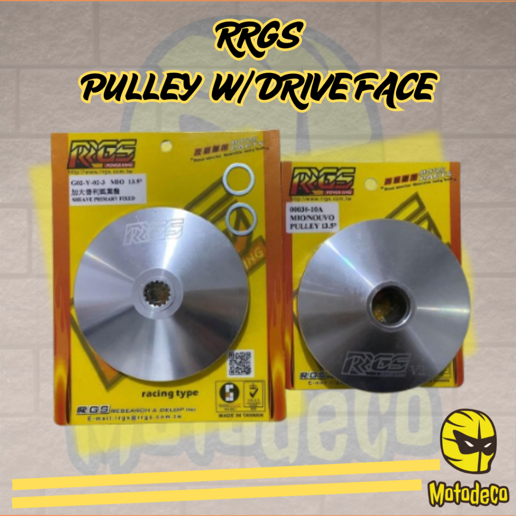 RRGS FULL PULLEY SET with DRIVE FACE for MIO SPORTY / SOULTY | Shopee ...